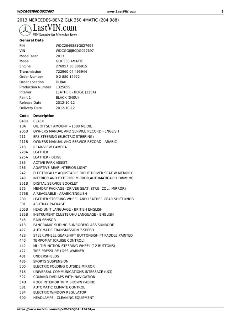 Mercedes GLK | PDF | Manual Transmission | Wheel