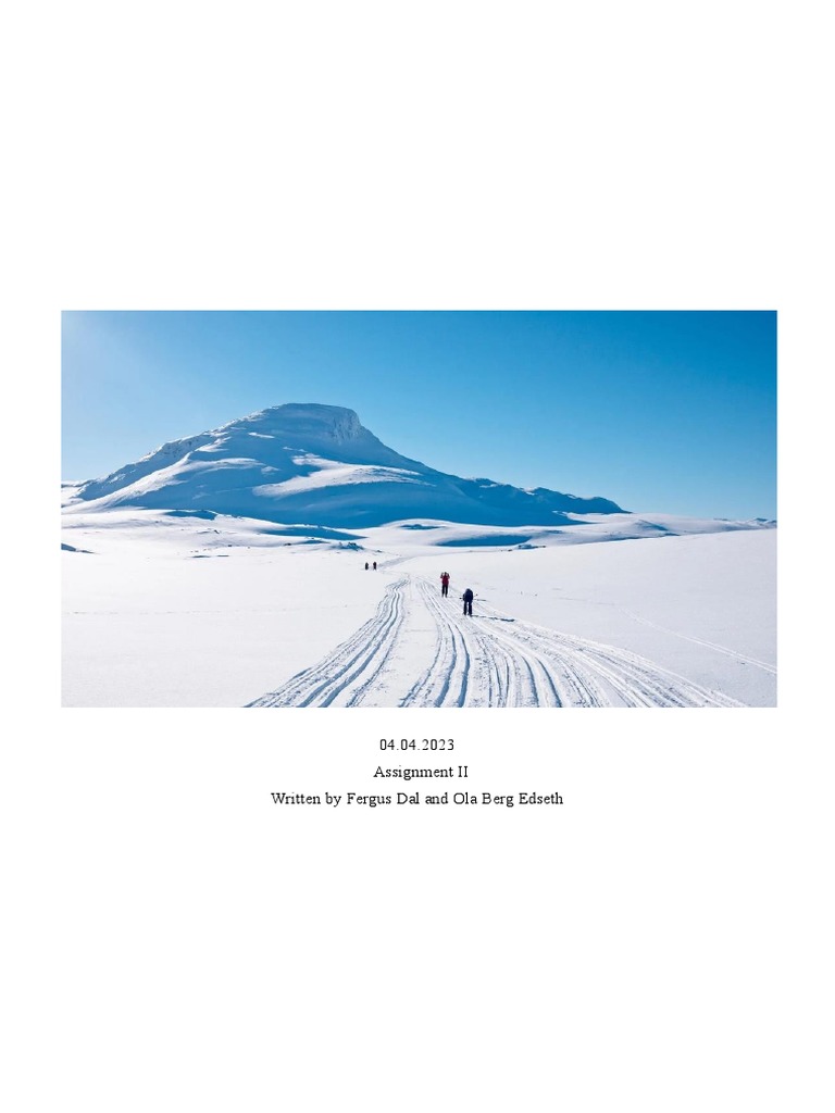 Avalanche Danger Assessment Report | PDF | Snow | Meteorological Phenomena