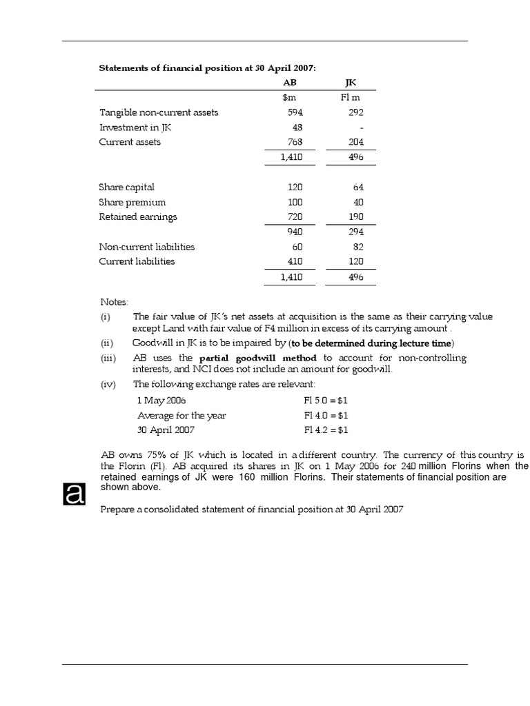 Ias 21 Practice | PDF