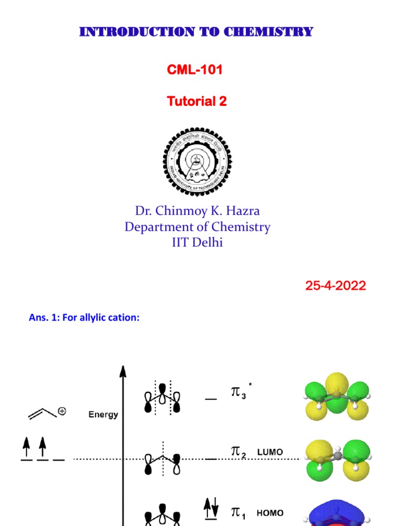 CML-101-Tutorial 2 - Answer Key | PDF