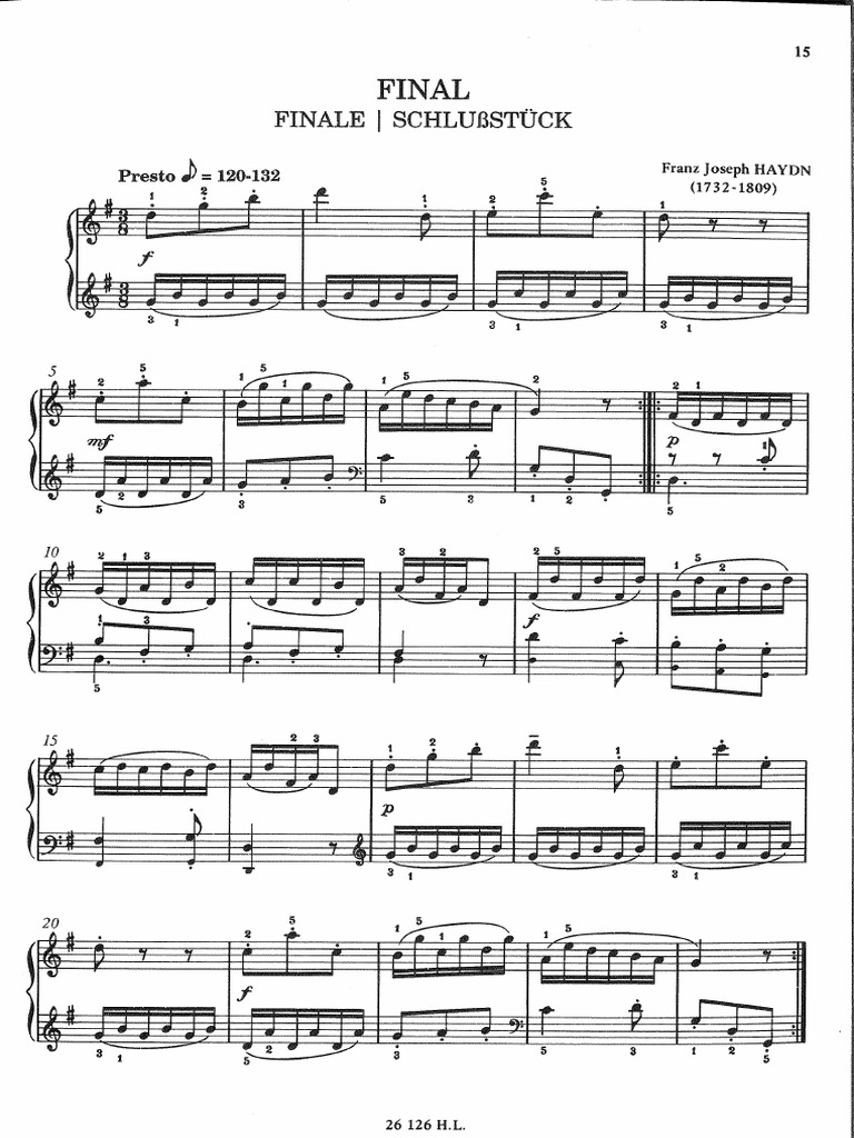 Final HAYDN | PDF