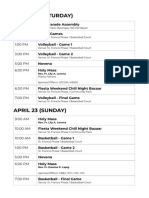 School Turn-Over Ceremony Agenda | PDF