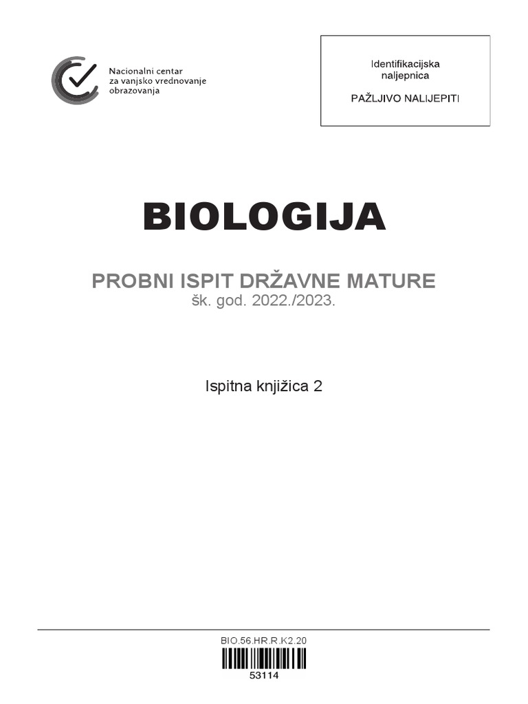 BIO IK-2 D-S056 | PDF