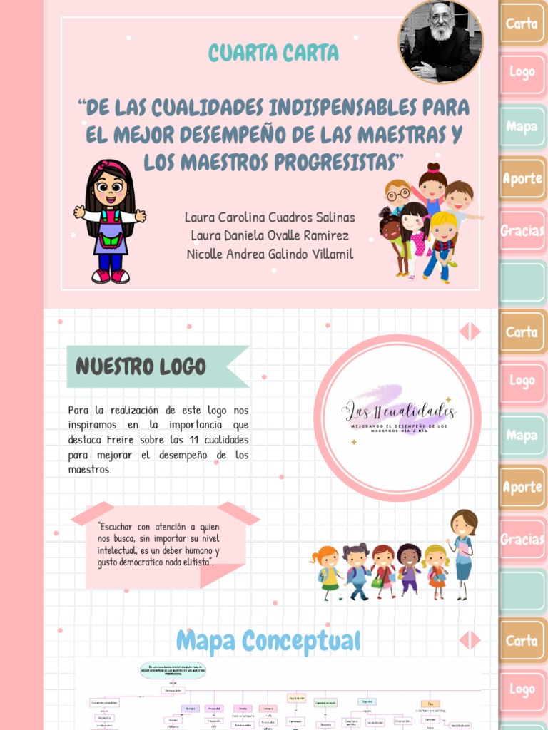 Cuarta Carta Paulo Freire | PDF