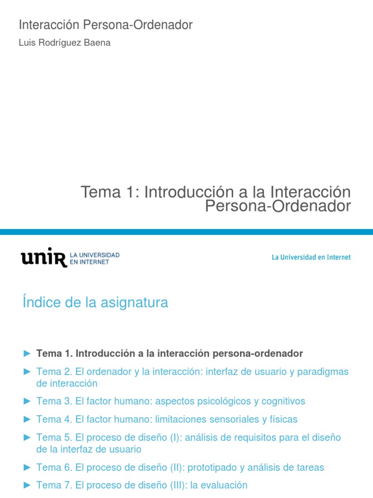 IPO Tema01 Introduccion | PDF