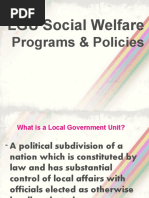 DSWD Programs and Services | PDF | Welfare | Poverty