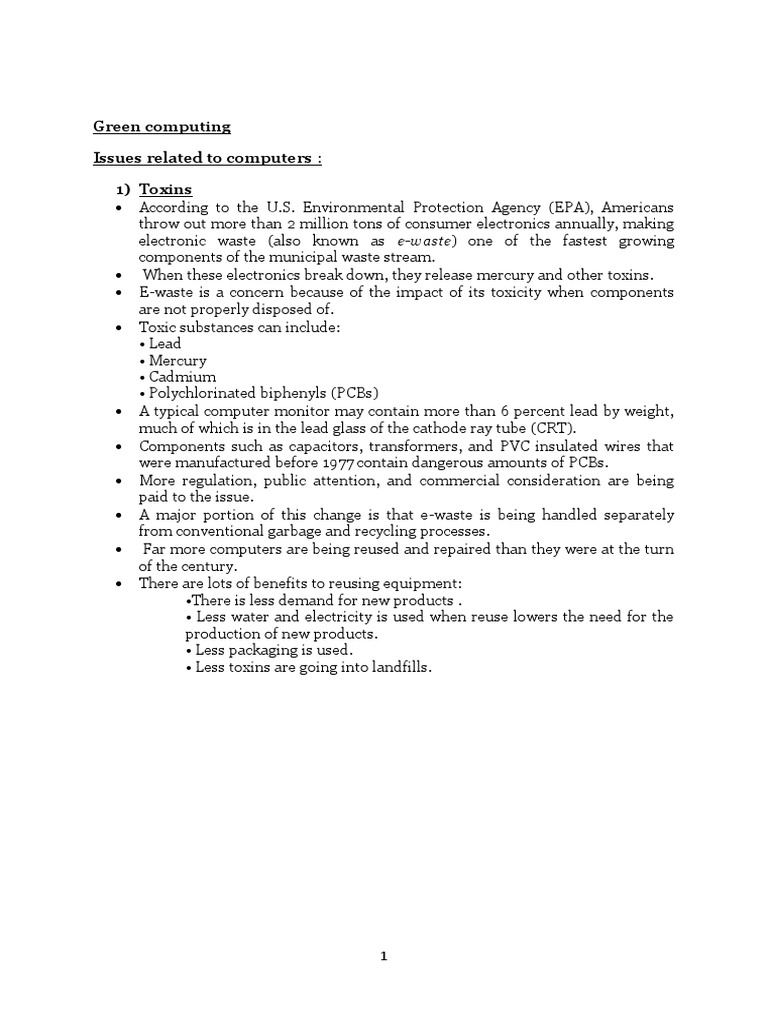 GC Unit1,2 | PDF | Electronic Waste | Data Center