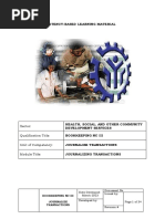 CBLM - Bookkeeping NC III (Aporbo, J) | PDF | Expense | Bookkeeping