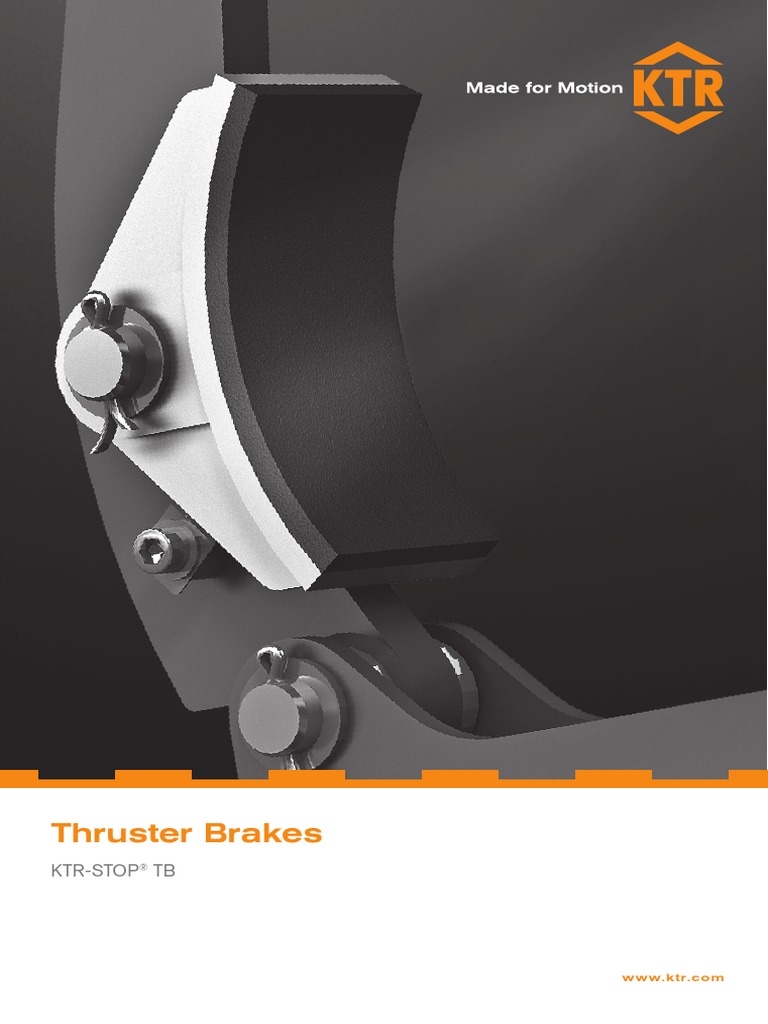 Thruster brakes-KTR | PDF
