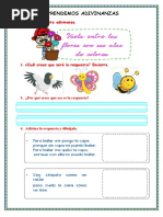 Ficha Escribimos Adivinanzas | PDF