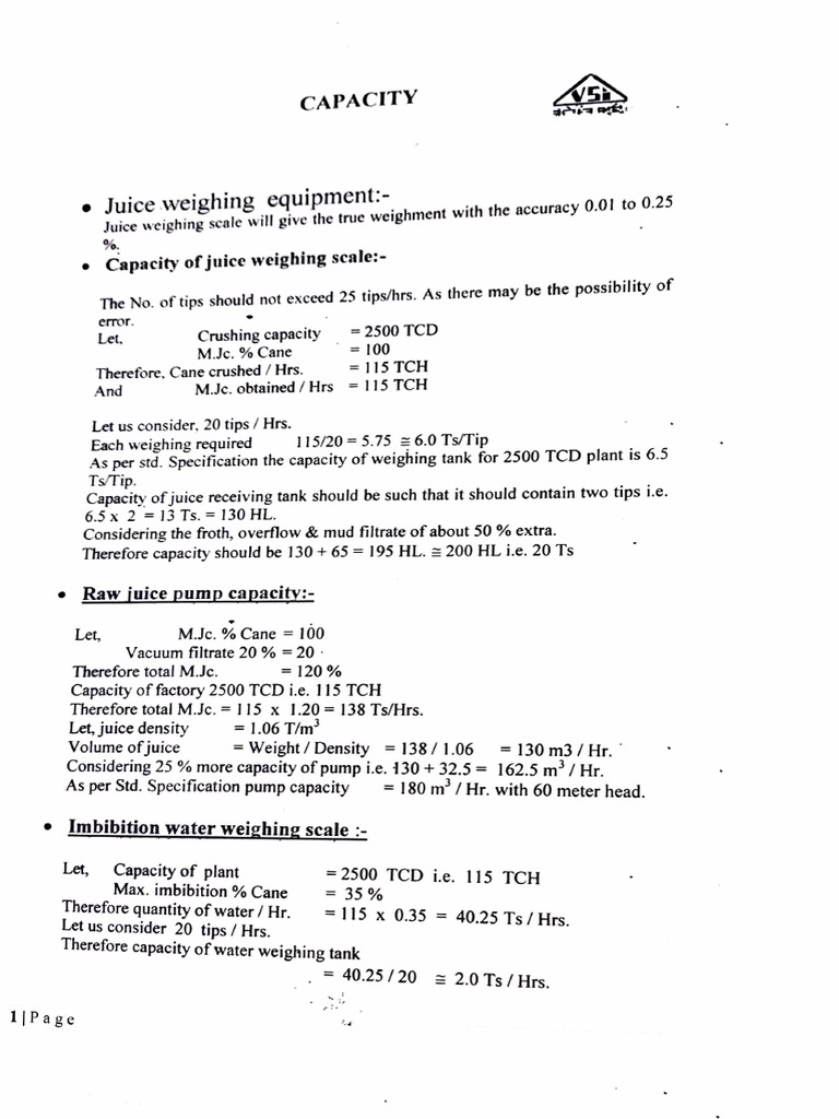 Capacity Notes Final | PDF