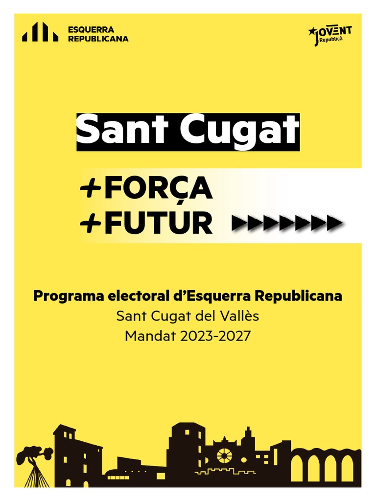El Programa Electoral d'ERC Sant Cugat (2023-2027) | PDF