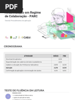 Tutorial de Aplicação do PARC | PDF | Alfabetização | Fluência