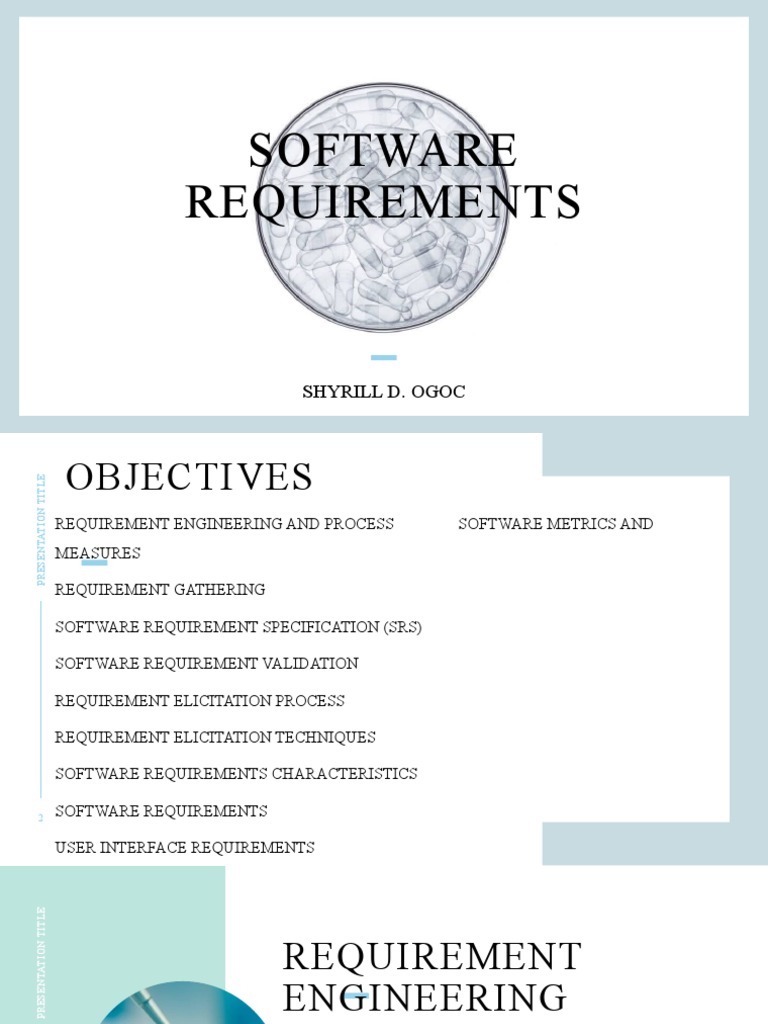 Software Requirements | PDF | Software | Systems Science