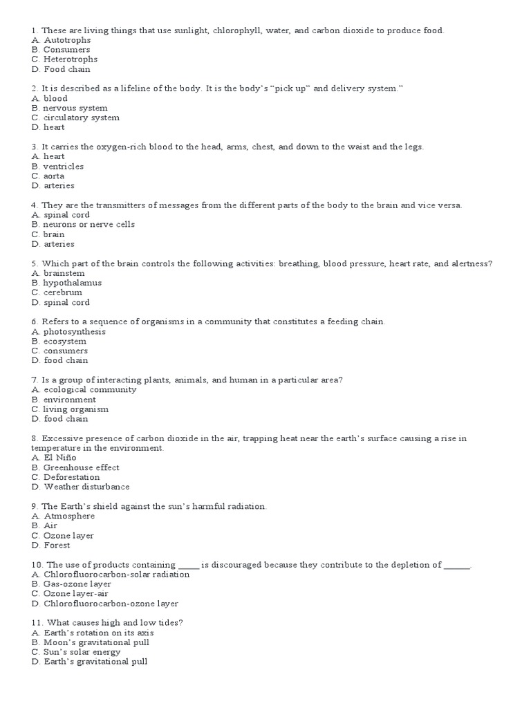 (Science Part 1) Gen Ed LET Reviewer | PDF | Volcano | Types Of ...