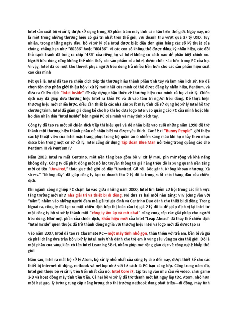 Intel | PDF