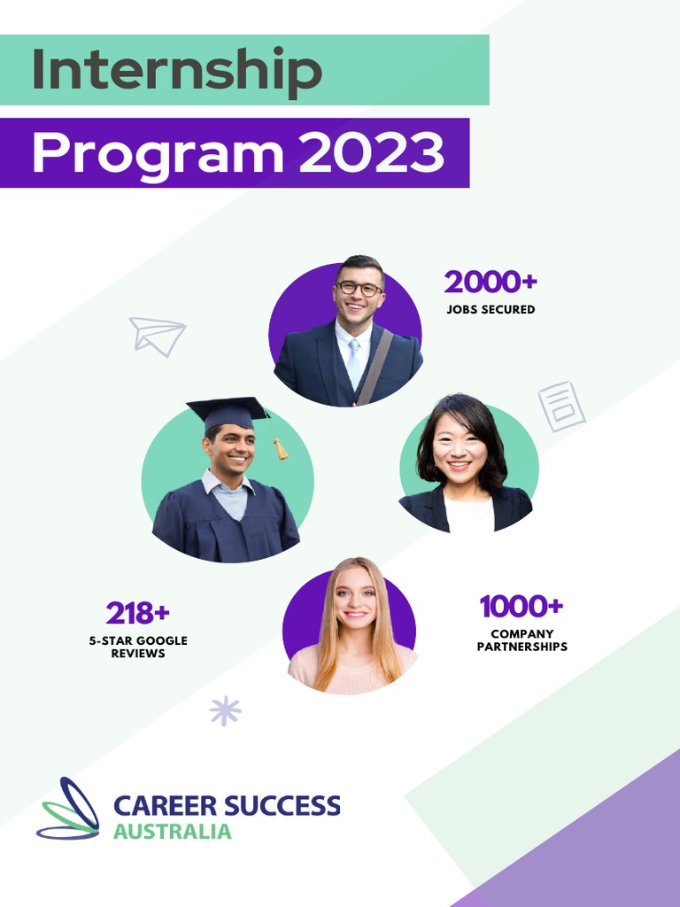 Internship Program Brochure 2023 | PDF