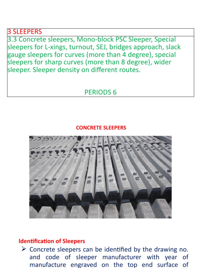 3 Sleepers | PDF