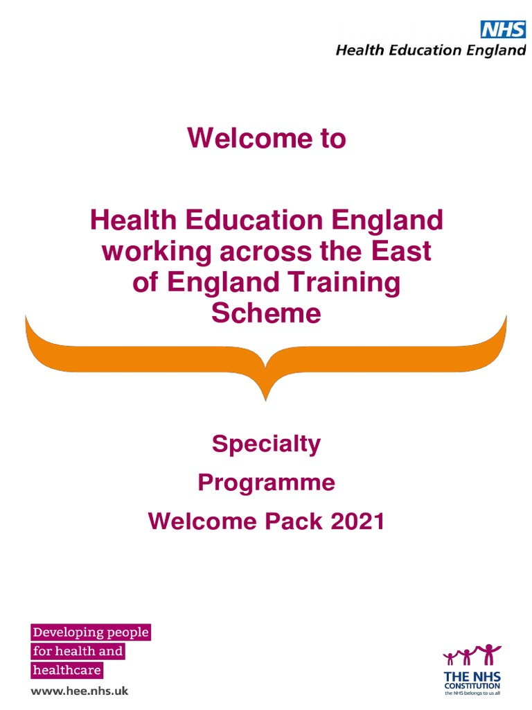 HEE EoE Welcome Pack June 2021 | PDF | Educational Technology | Medicine