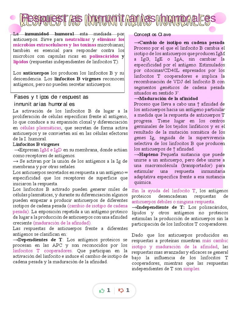 Resumen Capitulo 7 Inmunologia | PDF