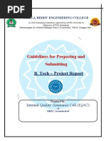 Anna University Report Format | PDF | Thesis | Life Cycle Assessment