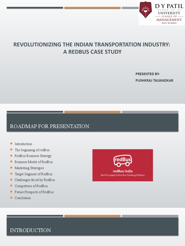 RedBus Case Study | PDF | Business Model | Marketing