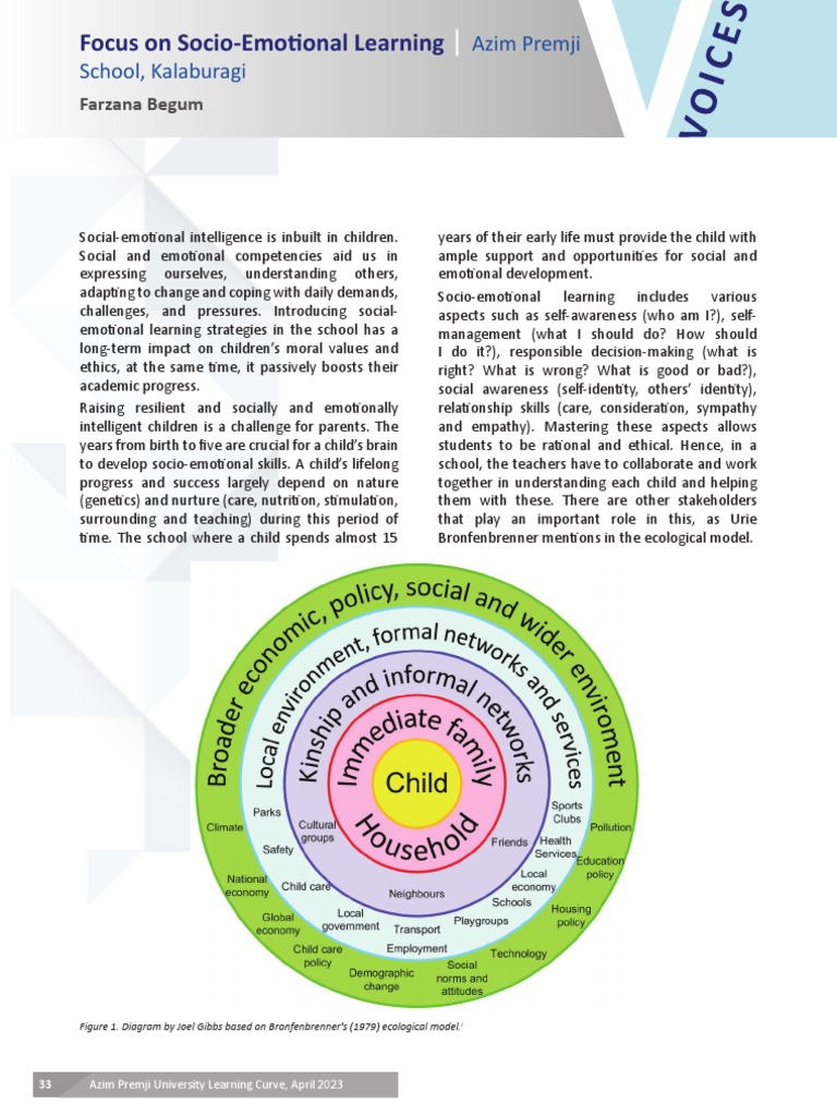 Focus On Socio-Emotional Learning | PDF | Teachers | Learning