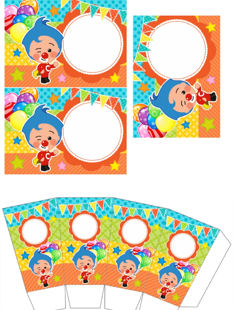 Kit Imprimible Plim Plim | PDF