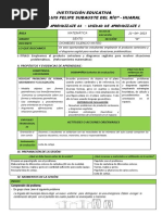Sesion de Ecuaciòn Cuadràtica 3er Año 2023 PDF | PDF | Ecuaciones | Aprendizaje