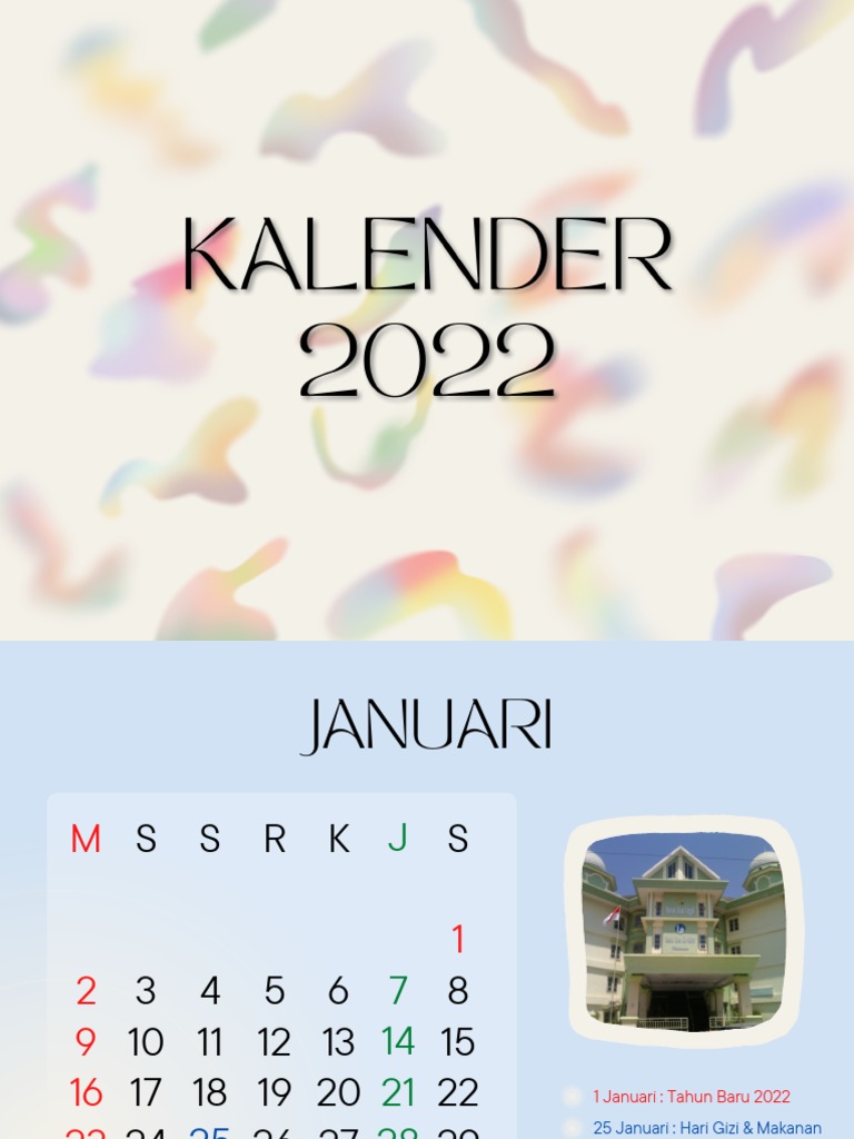 Kalender 2022 | PDF