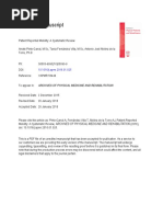 10 Meter Walk Test | PDF