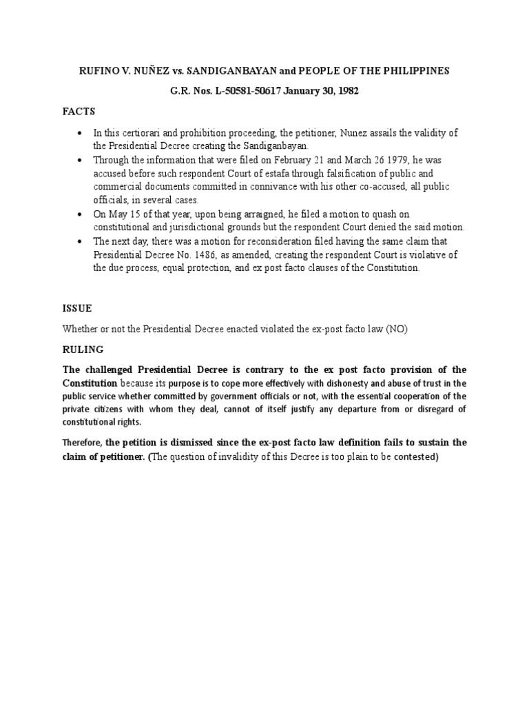 Sandiganbayan Validity in Estafa Case | PDF | Politics | Social Science