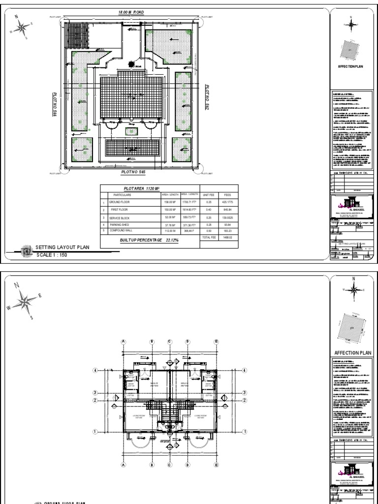 Affection Plan & Layout Details | PDF