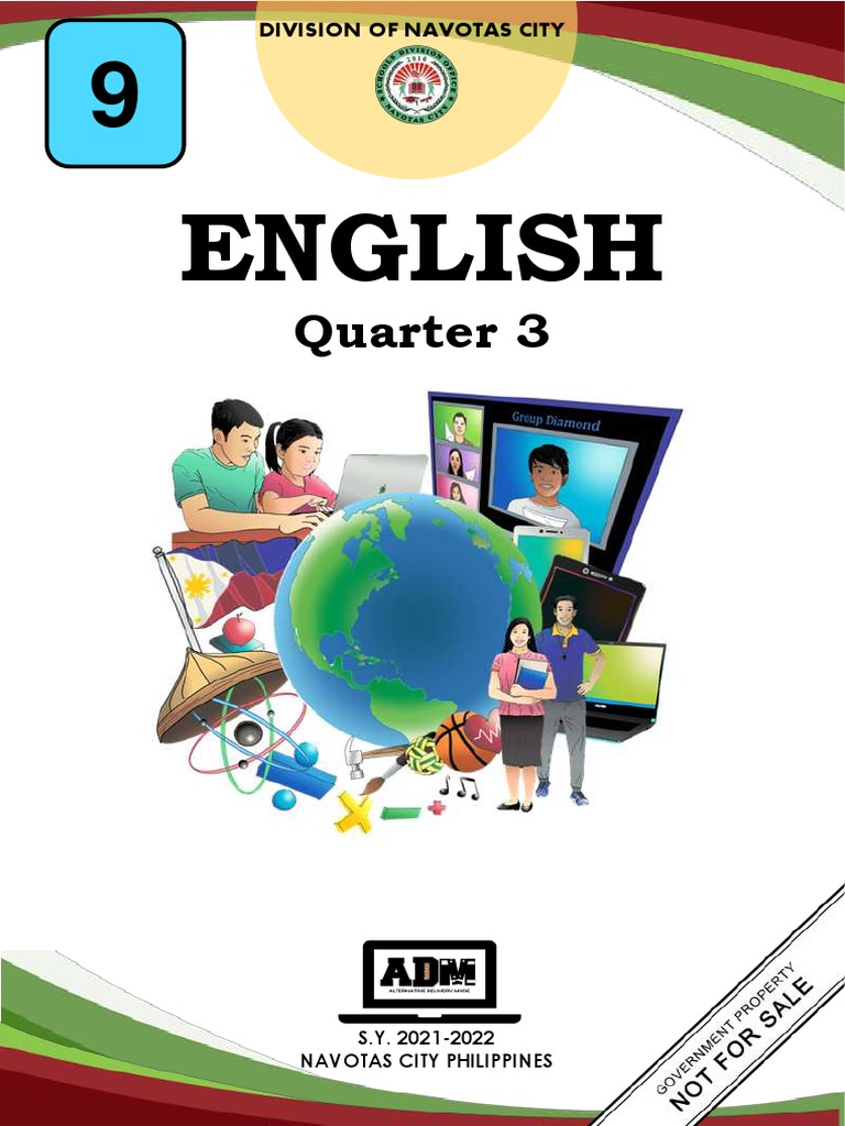 SDO Navotas English9 Q3 Lumped FV | PDF