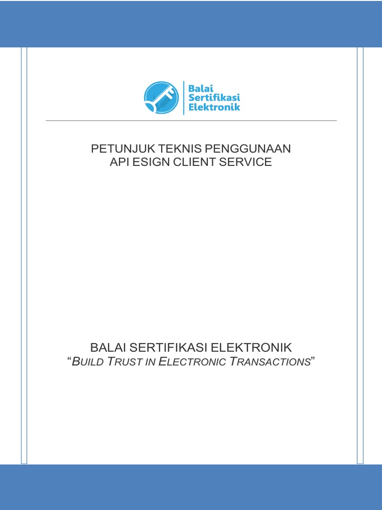 FORMAT JUKNIS HANTEK - API Esign Client Service - Sign - Sign | PDF