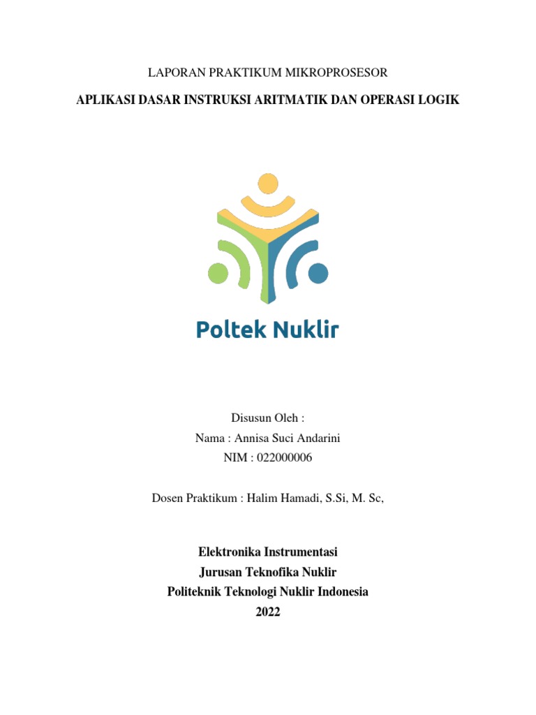 Prak - Aplikasi Instruksi Aritmatik Dan Operasi Logik | PDF