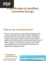 Extraction Forceps | PDF | Tooth | Beak