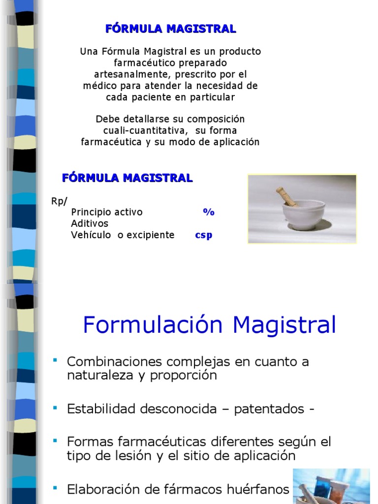 FormulaciÃ N Magistral | PDF | Materiales | Compuestos químicos