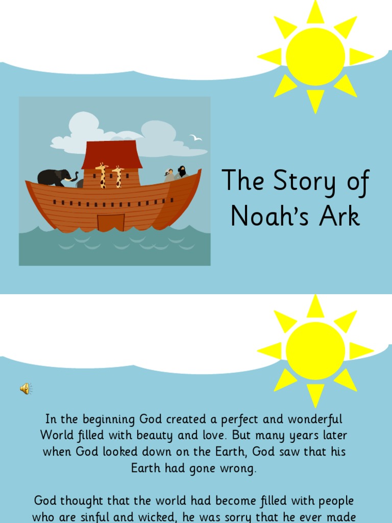 The Story of Noah's Ark | PDF | Noah | Noah's Ark