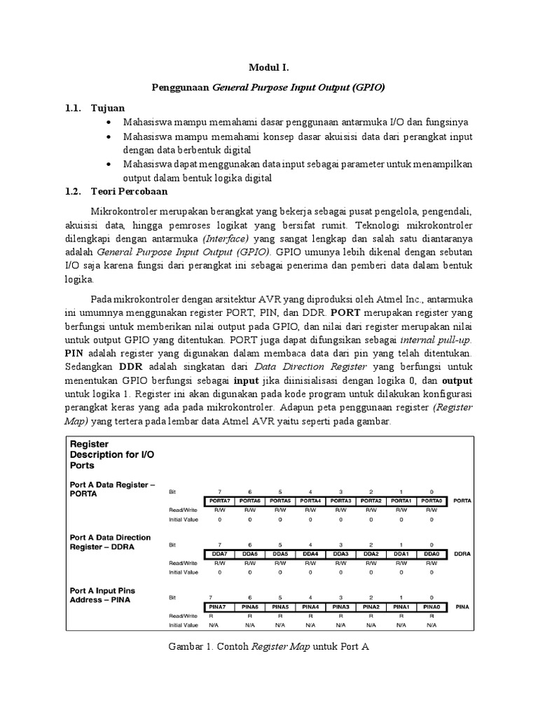 Modul Praktikum Sistem Tertanam | PDF