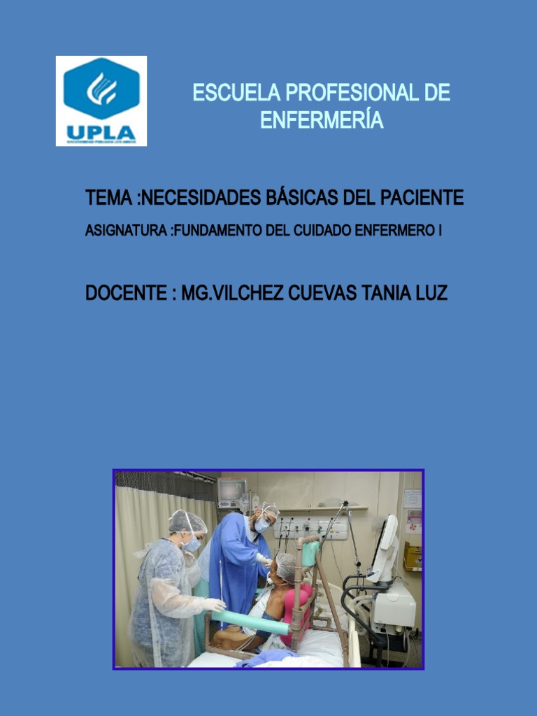 Semana 10 Teoria - Necesidades Básicas Del Paciente | PDF | Ciencia y ... Semana 10 Teoria - Necesidades Básicas Del Paciente | PDF | Ciencia y ...