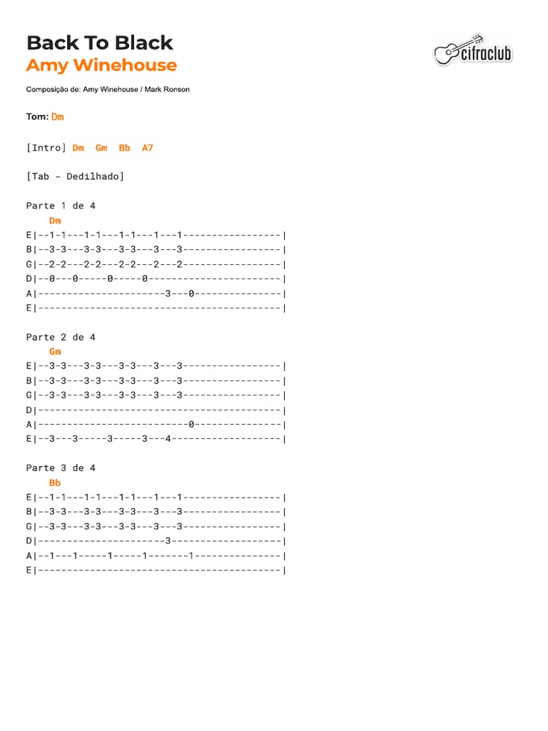 Amy Winehouse - Back To Black | PDF