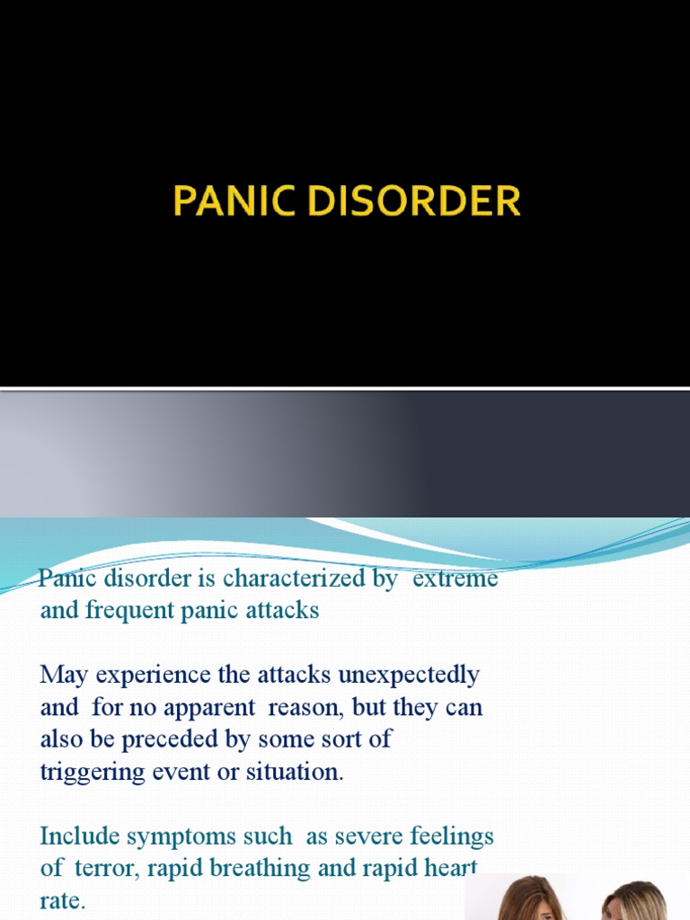PANIC DISORDER PPT | PDF