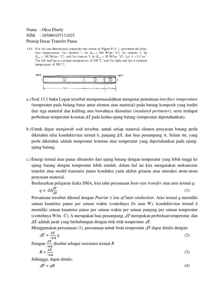 Transfer Panas Dan Tegangan Termal - Oksa Eberly | PDF