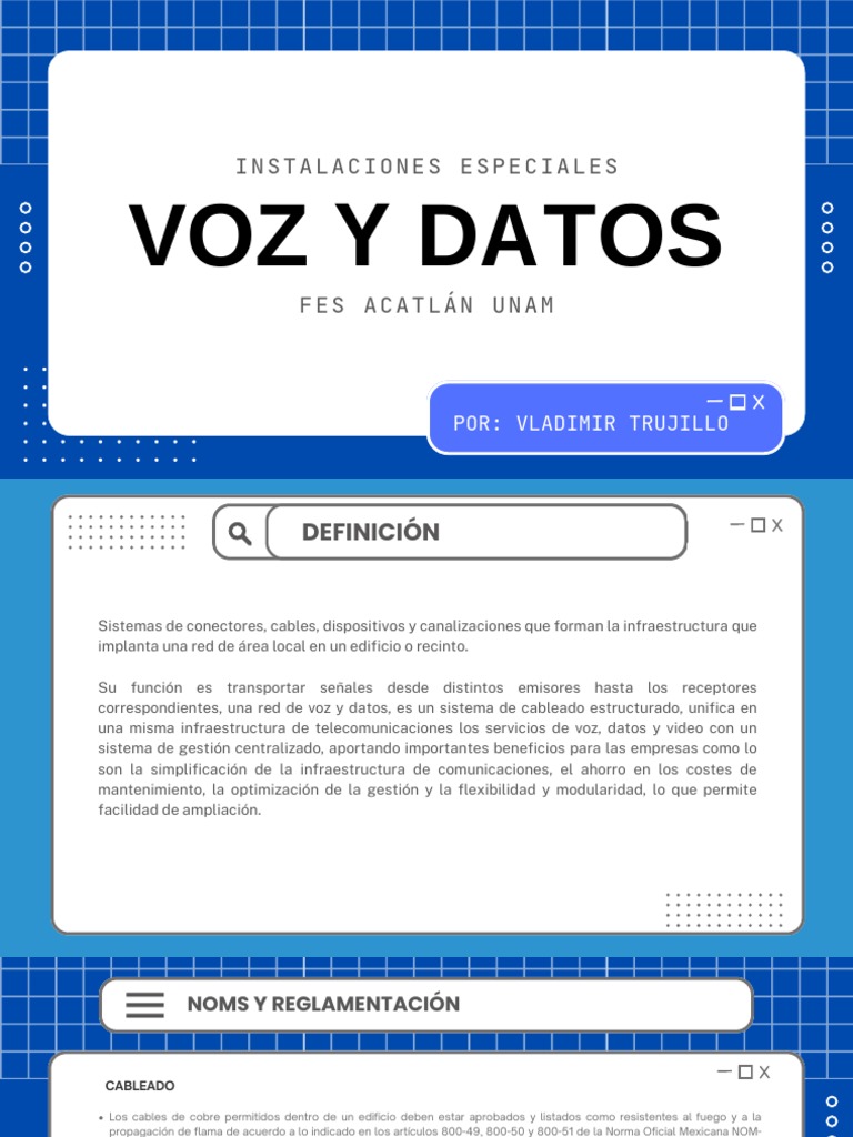 Voz y Datos | PDF | México | Telecomunicaciones
