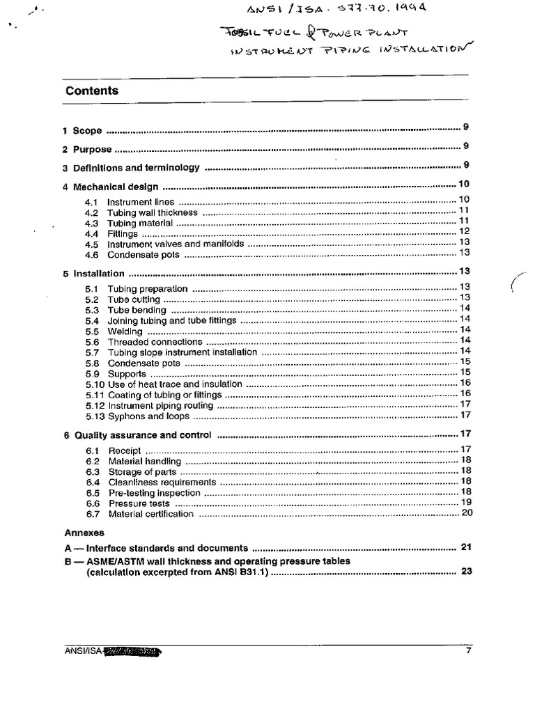 Ansi Isa-S77 70 | PDF