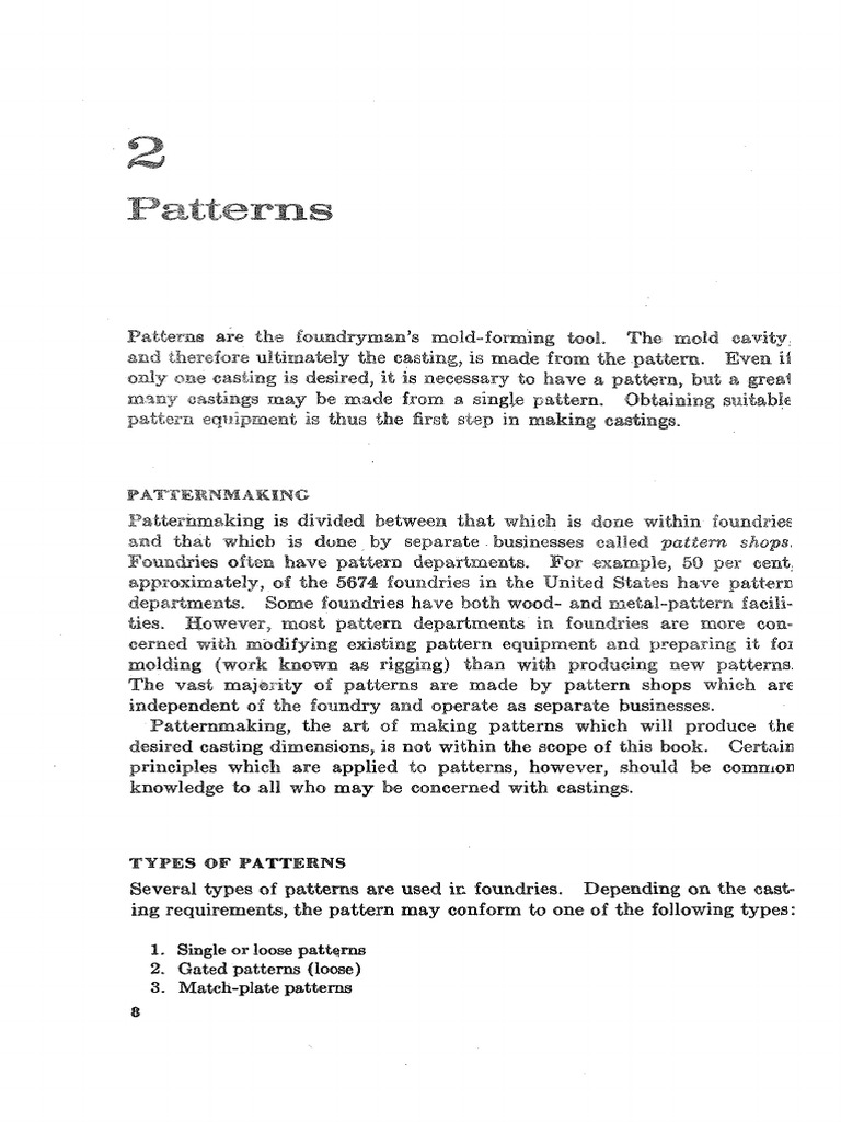 2-Patterns-Yeni Foundry | PDF | Casting (Metalworking) | Physical Sciences
