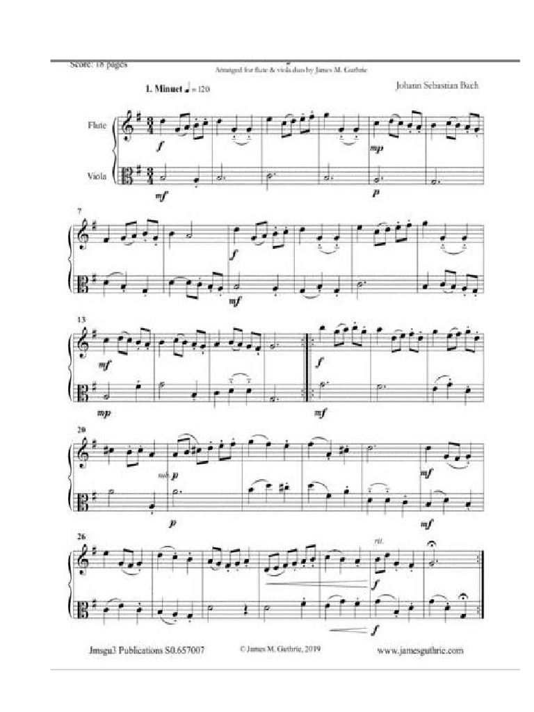 Duetos Flauta Viola | PDF Duetos Flauta Viola | PDF