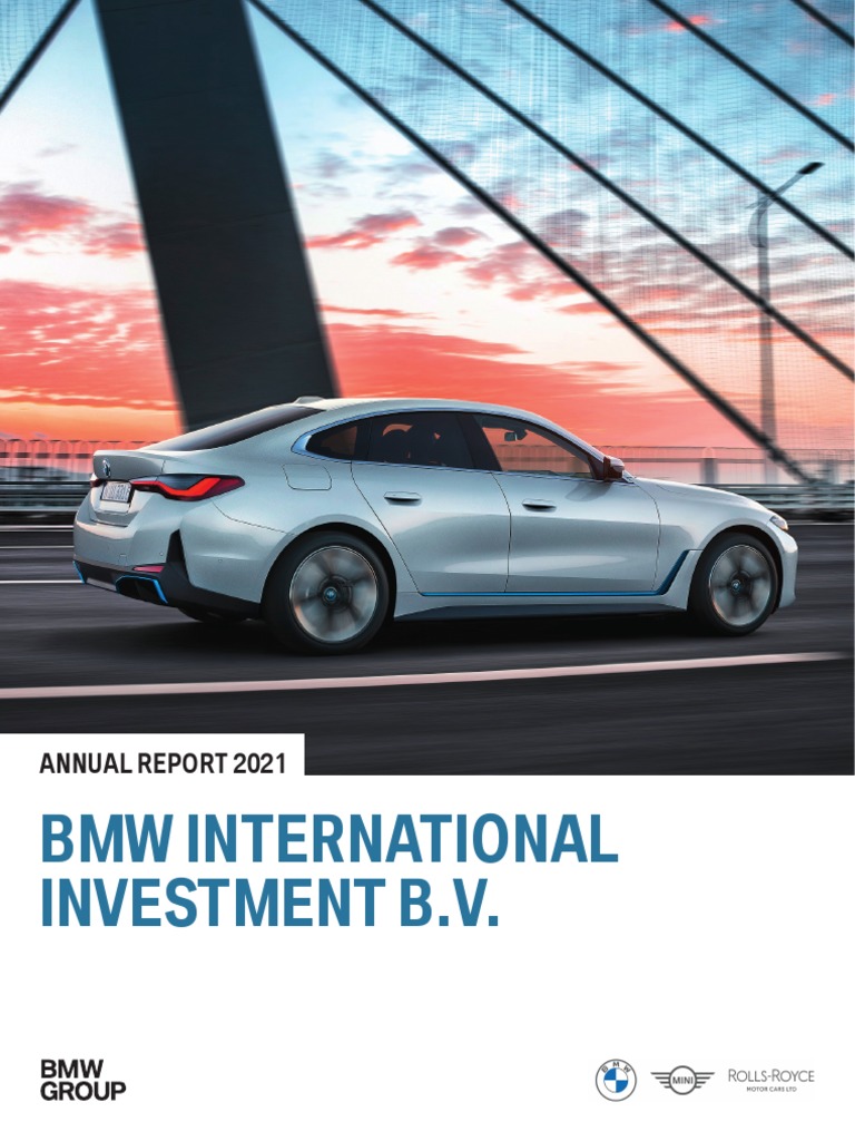 2021 Annual Report BMW International Investment BV | Download Free PDF ...