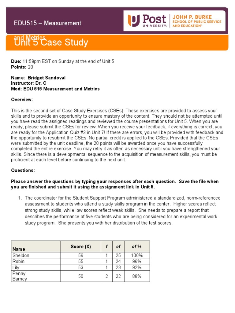 Edu515-U5-Casestudy Fillable Form 2 | PDF
